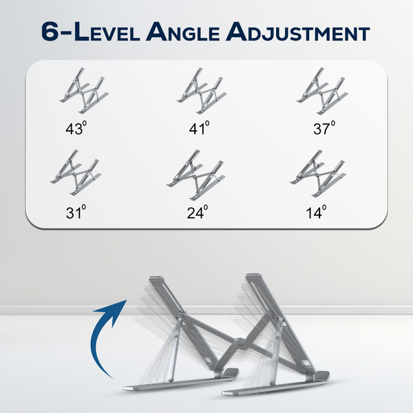Tempt Elevate Laptop Stand Portable & Adjustable Laptop Stand – Temptindia