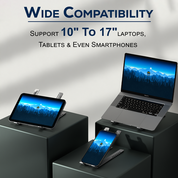 Tempt Elevate Laptop Stand Portable & Adjustable Laptop Stand – Temptindia