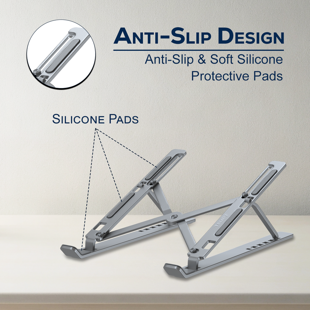 Tempt Elevate Laptop Stand Portable & Adjustable Laptop Stand – Temptindia